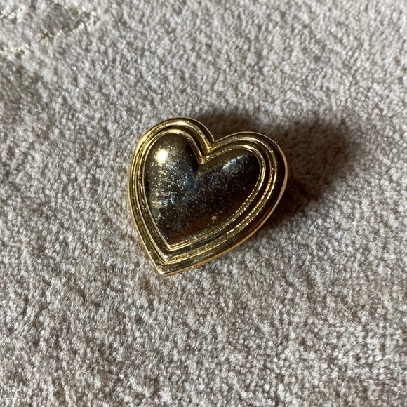 Vintage | Jewelry | Vintage The Variety Club Gold Heart Pin Brooch ...